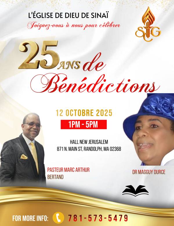 Sinai Church of God Celebrates 25 Years of Ministry – Sinai Church Of God